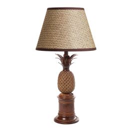 Bermuda Pineapple Table Lamp Base Brown - Base Only (RRP $729)