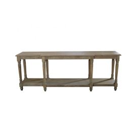 "Noosa" Hamptons Style Hall Console Table Cross Design Coastal ...